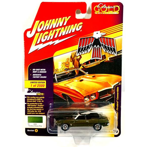 Johnny Lightning | Toys | Johnny Lightning Classic Gold 969 Pontiac ...